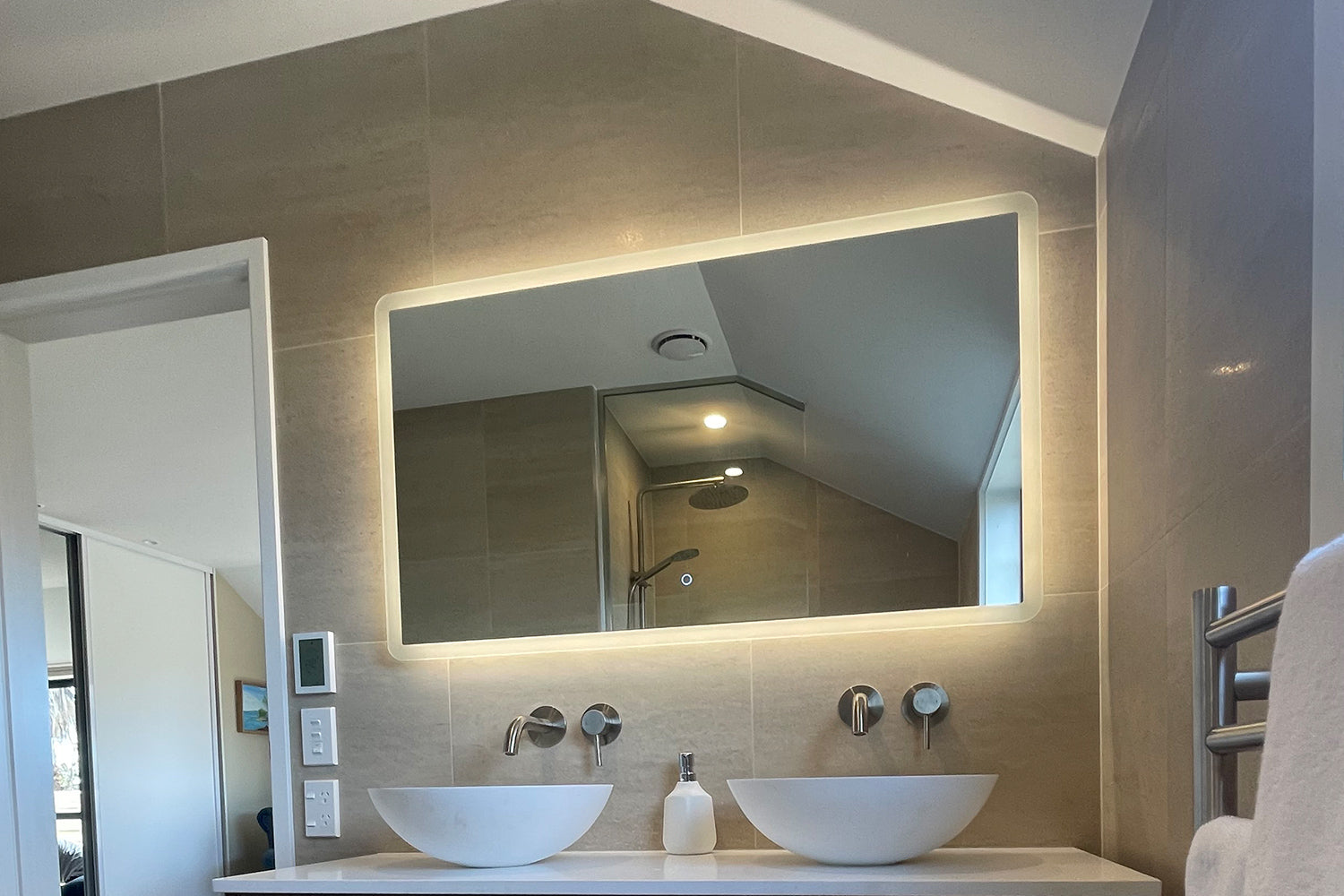LED Mirror Collection NZ | Frameless Bathroom Mirrors | Shower Solutions